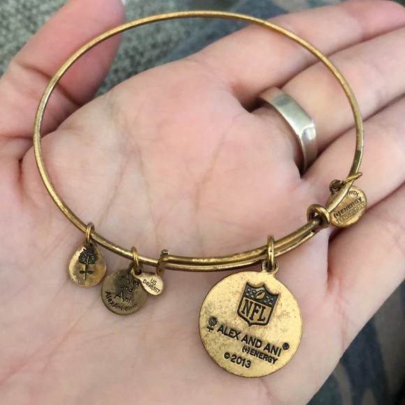 Alex and Ani | Jewelry | Alex And Ani New England Patriots Nfl Bangle | Poshmark